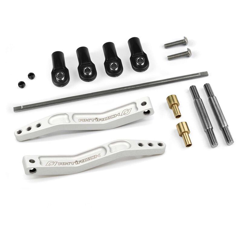 Vanquish Products Rock Jock Antirock Yeti Sway Bar V3 Clear Anodized ...