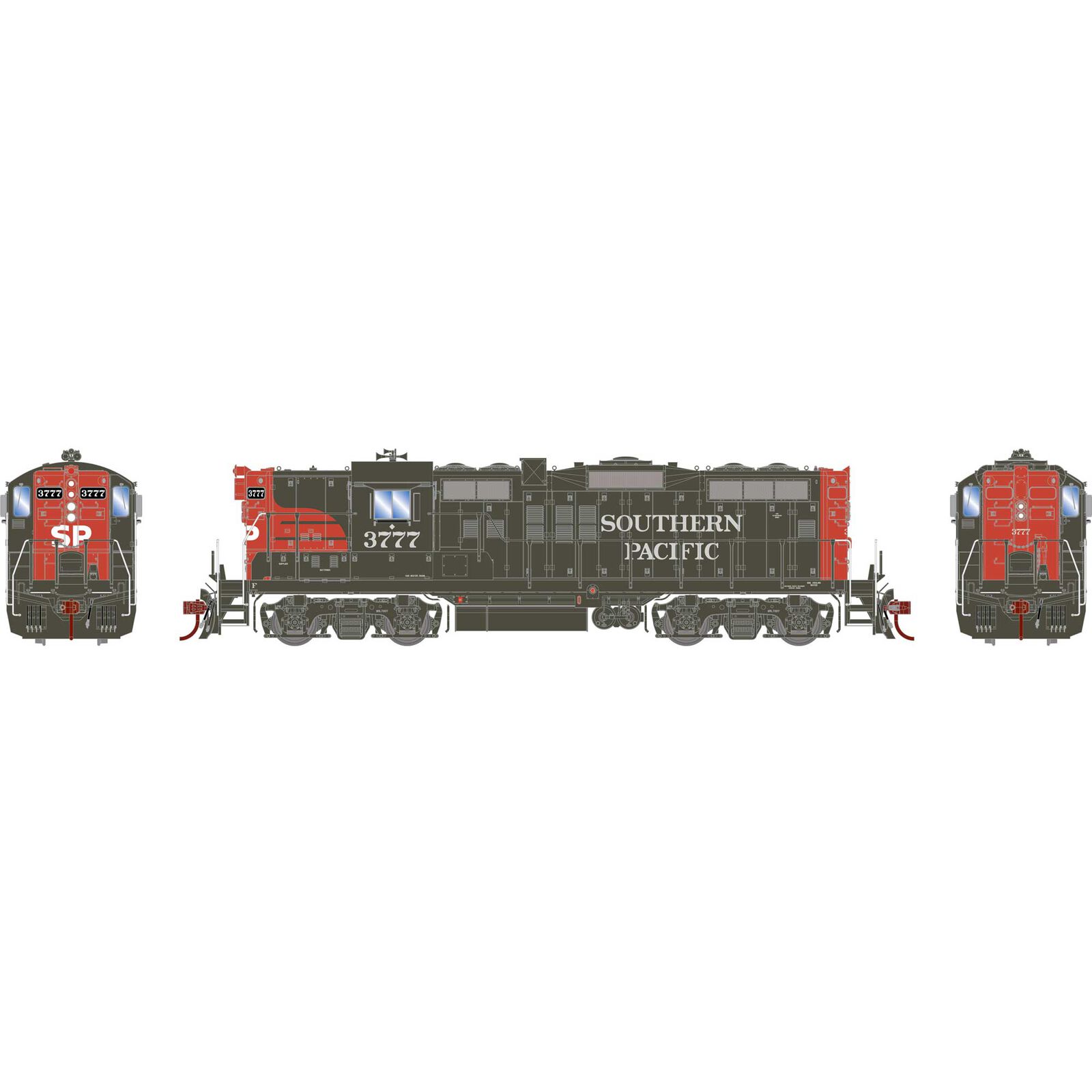 Athearn HO GP9 Locomotive, #3777 | Horizon Hobby