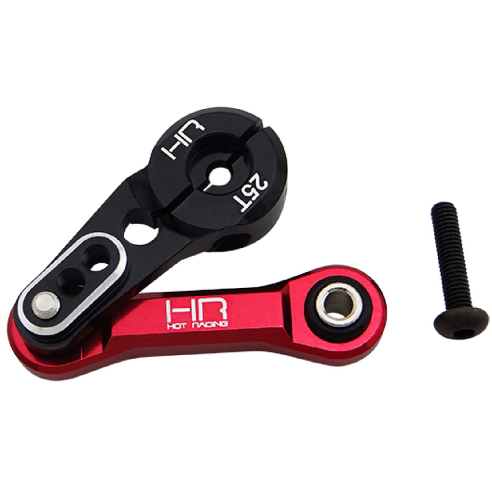 Hot Racing Aluminum Fixed Link Steering with 25t Servo Arm | Horizon Hobby